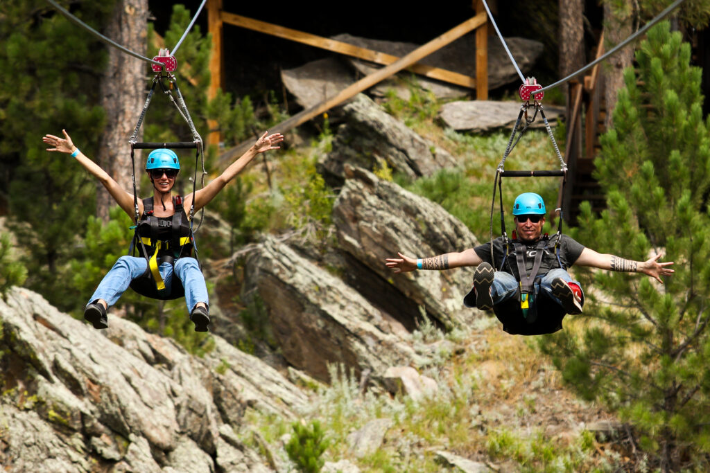 Pinnacle ZipLine Tour | Rushmore Tramway Adventures